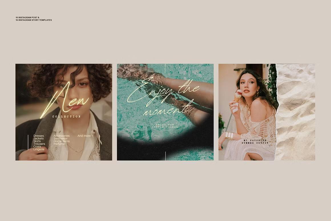 CANVA Fashion Influencer Templates V1 – CreativeFolks