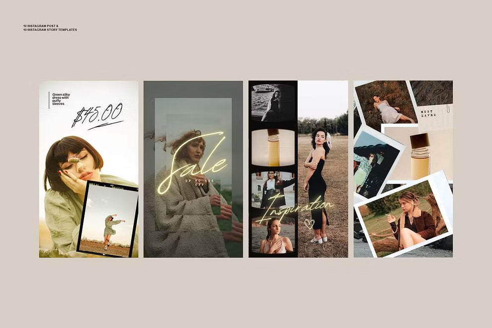 CANVA Fashion Influencer Templates V1 – CreativeFolks